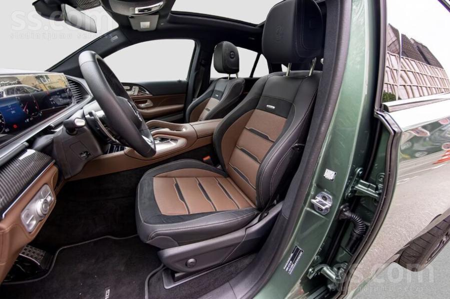 Zaļš Mercedes-Benz GLE 53 AMG 2026 Rīga, ar dzinēja tilpumu 3.00 L un nobraukumu 7 tūkst. km par 123990 €, foto 7 vietnē AUTOMOTO.COM.LV