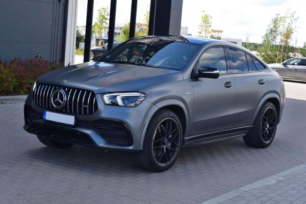 Pelēks Mercedes-Benz GLE 53 AMG 2020 Viļņa, ar dzinēja tilpumu 3.00 L un nobraukumu 46 tūkst. km par 68000 €, foto 1 vietnē AUTOMOTO.COM.LV