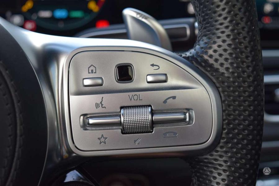 Pelēks Mercedes-Benz GLE 53 AMG 2020 Viļņa, ar dzinēja tilpumu 3.00 L un nobraukumu 46 tūkst. km par 68000 €, foto 23 vietnē AUTOMOTO.COM.LV