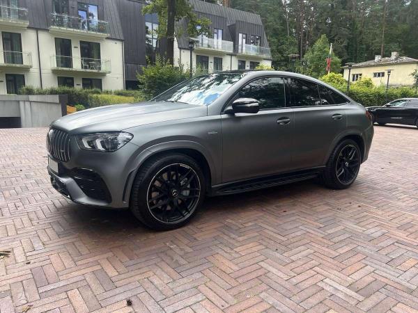 Pelēks Mercedes-Benz GLE 53 AMG 2020 Viļņa, ar dzinēja tilpumu 3.00 L un nobraukumu 105 tūkst. km par 68000 €, foto 6 vietnē AUTOMOTO.COM.LV