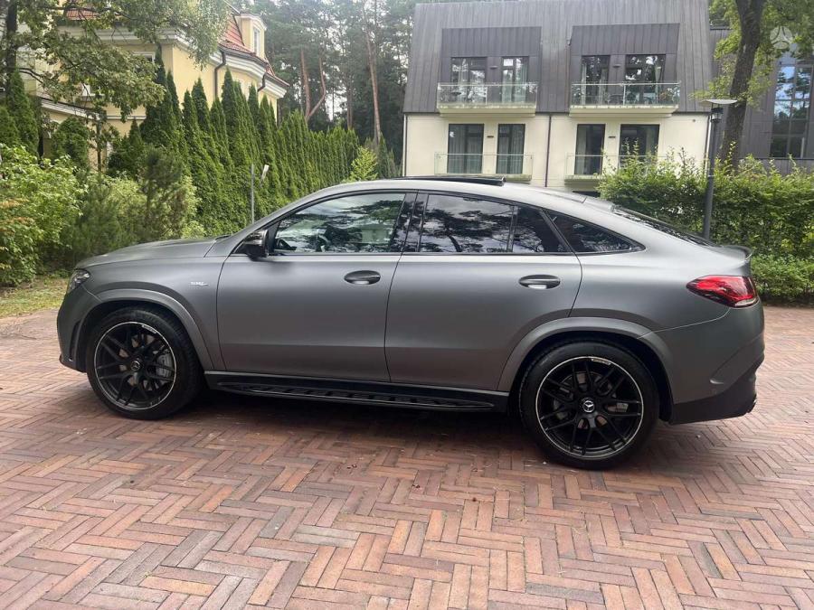 Grey Mercedes-Benz GLE 53 AMG 2020 in Vilnius, with an engine capacity of 3.00 L and mileage of 105 thousand km for 68000 €, photo 12 on AUTOMOTO.COM.LV