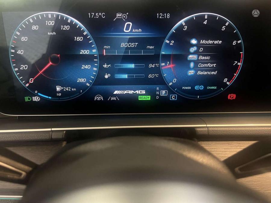 Grey Mercedes-Benz GLE 53 AMG 2020 in Vilnius, with an engine capacity of 3.00 L and mileage of 105 thousand km for 68000 €, photo 38 on AUTOMOTO.COM.LV