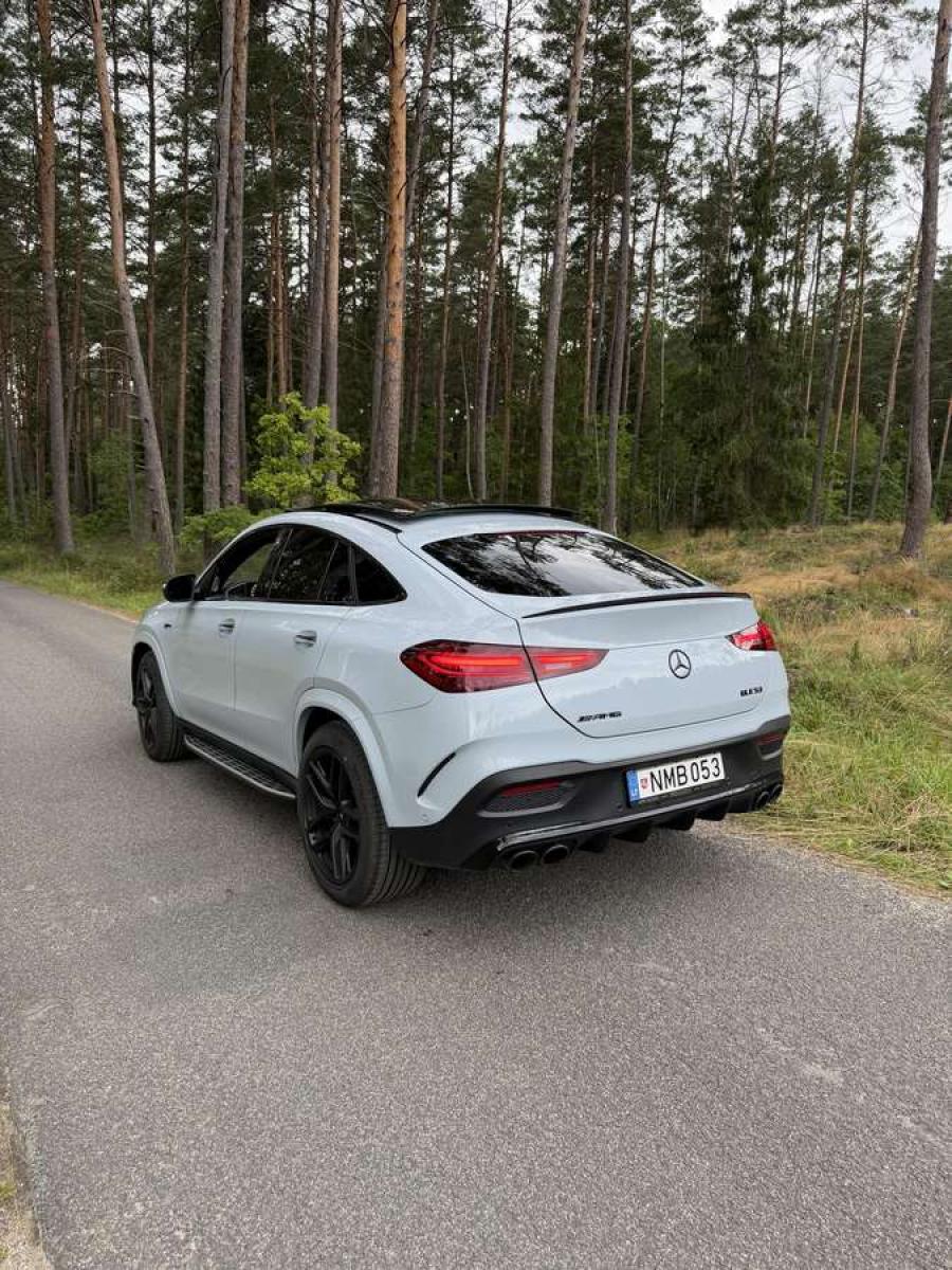 Серый Мерседес GLE 53 AMG 2023 в Вильнюс, объемом двигателя 3.00 л и пробегом 60 тыс. км за 79000 €, фото 6 на AUTOMOTO.COM.LV