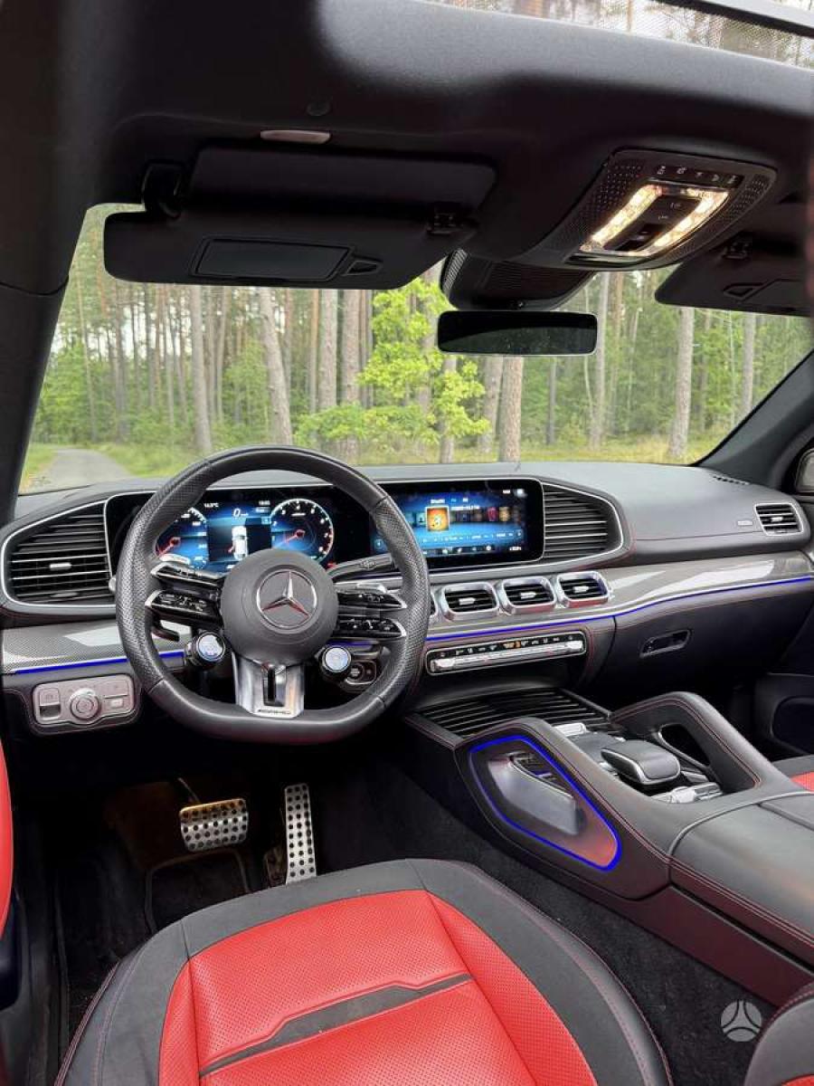 Серый Мерседес GLE 53 AMG 2023 в Вильнюс, объемом двигателя 3.00 л и пробегом 60 тыс. км за 79000 €, фото 9 на AUTOMOTO.COM.LV