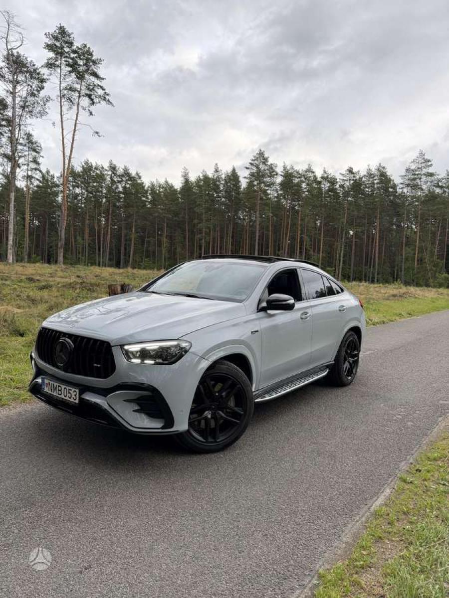 Серый Мерседес GLE 53 AMG 2023 в Вильнюс, объемом двигателя 3.00 л и пробегом 60 тыс. км за 79000 €, фото 12 на AUTOMOTO.COM.LV