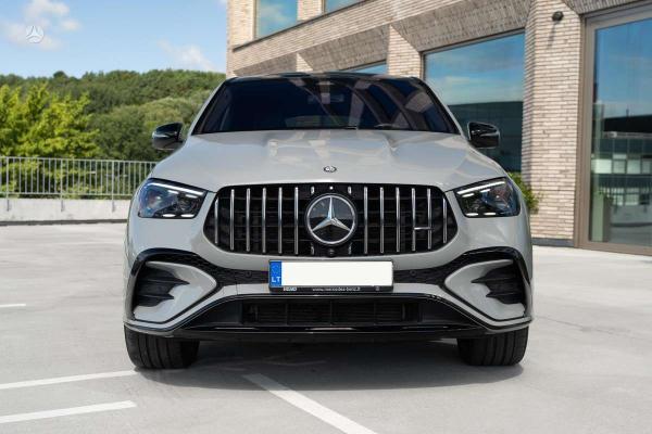 Grey Mercedes-Benz GLE 53 AMG 2025 in Vilnius, with an engine capacity of 3.00 L and mileage of 25 thousand km for 104500 €, photo 2 on AUTOMOTO.COM.LV