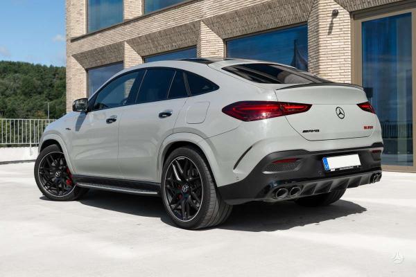 Grey Mercedes-Benz GLE 53 AMG 2025 in Vilnius, with an engine capacity of 3.00 L and mileage of 25 thousand km for 104500 €, photo 6 on AUTOMOTO.COM.LV