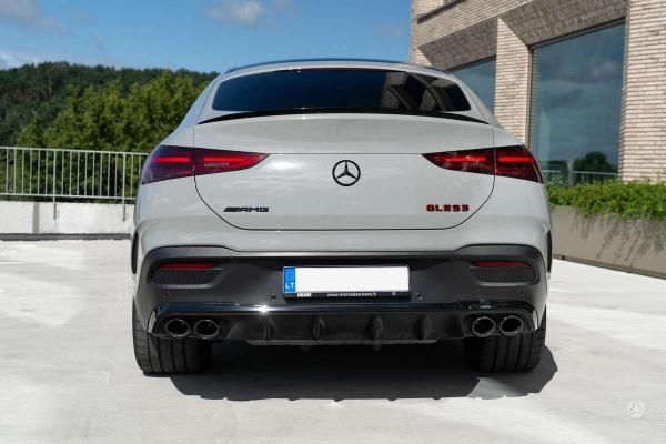 Grey Mercedes-Benz GLE 53 AMG 2025 in Vilnius, with an engine capacity of 3.00 L and mileage of 25 thousand km for 104500 €, photo 8 on AUTOMOTO.COM.LV