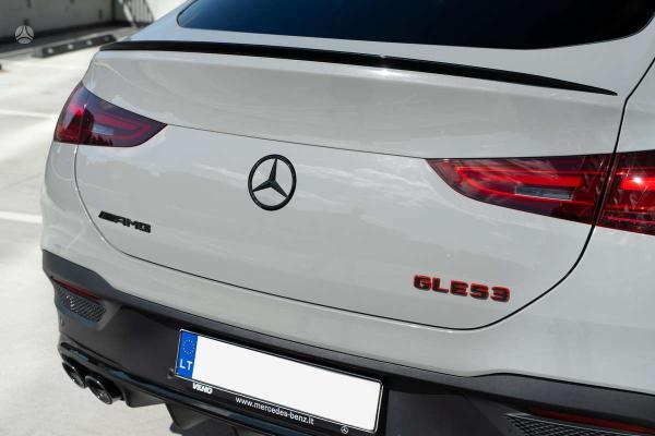 Grey Mercedes-Benz GLE 53 AMG 2025 in Vilnius, with an engine capacity of 3.00 L and mileage of 25 thousand km for 104500 €, photo 9 on AUTOMOTO.COM.LV