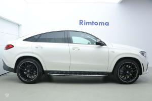 White Mercedes-Benz GLE 53 AMG 2021 in Vilnius, with an engine capacity of 3.00 L and mileage of 113 thousand km for 59990 €, photo 4 on AUTOMOTO.COM.LV