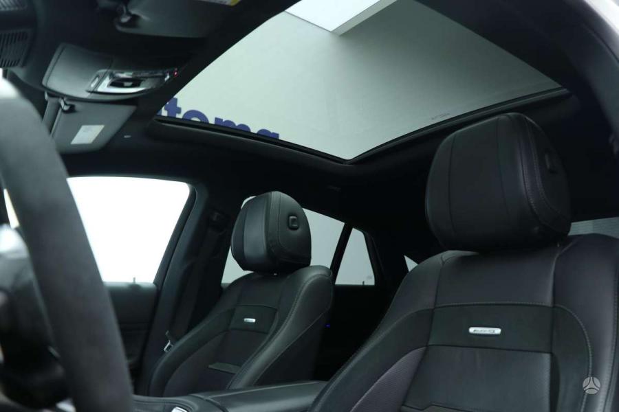 White Mercedes-Benz GLE 53 AMG 2021 in Vilnius, with an engine capacity of 3.00 L and mileage of 113 thousand km for 59990 €, photo 17 on AUTOMOTO.COM.LV