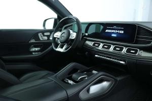 White Mercedes-Benz GLE 53 AMG 2021 in Vilnius, with an engine capacity of 3.00 L and mileage of 113 thousand km for 59990 €, photo 29 on AUTOMOTO.COM.LV