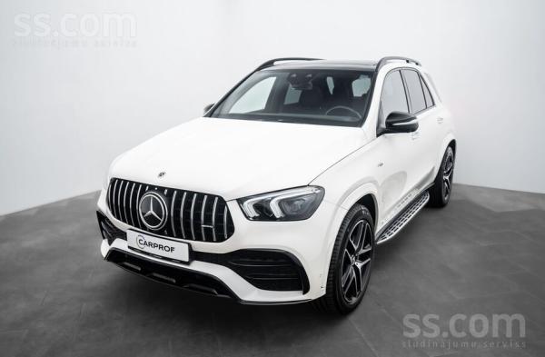 Белый Мерседес GLE 53 AMG 2022 в Таллин, объемом двигателя 3.00 л и пробегом 28 тыс. км за 78999 €, фото 1 на AUTOMOTO.COM.LV