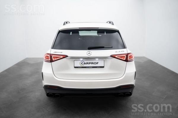 Белый Мерседес GLE 53 AMG 2022 в Таллин, объемом двигателя 3.00 л и пробегом 28 тыс. км за 78999 €, фото 7 на AUTOMOTO.COM.LV