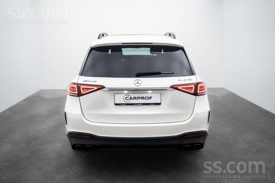 Белый Мерседес GLE 53 AMG 2022 в Таллин, объемом двигателя 3.00 л и пробегом 28 тыс. км за 78999 €, фото 7 на AUTOMOTO.COM.LV