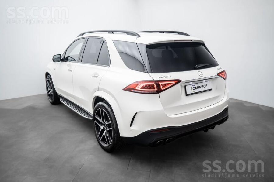 Белый Мерседес GLE 53 AMG 2022 в Таллин, объемом двигателя 3.00 л и пробегом 28 тыс. км за 78999 €, фото 8 на AUTOMOTO.COM.LV