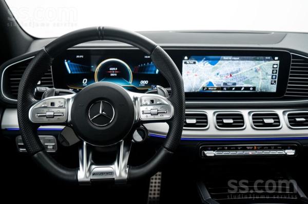 Белый Мерседес GLE 53 AMG 2022 в Таллин, объемом двигателя 3.00 л и пробегом 28 тыс. км за 78999 €, фото 9 на AUTOMOTO.COM.LV