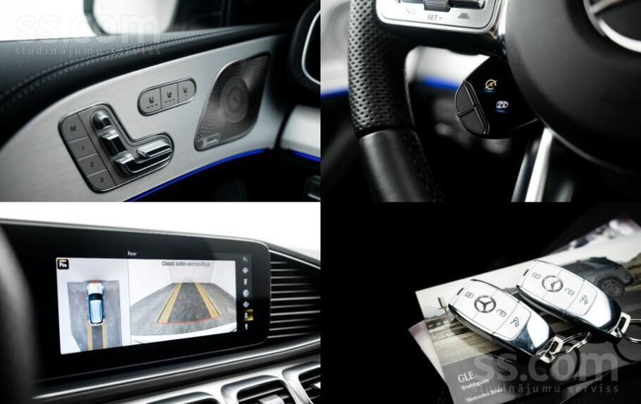 Белый Мерседес GLE 53 AMG 2022 в Таллин, объемом двигателя 3.00 л и пробегом 28 тыс. км за 78999 €, фото 17 на AUTOMOTO.COM.LV