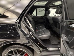 Black Mercedes-Benz GLE 63 AMG 2016 in Avizieniai, with an engine capacity of 5.50 L and mileage of 187 thousand km for 40900 €, photo 10 on AUTOMOTO.COM.LV