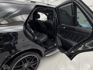 Black Mercedes-Benz GLE 63 AMG 2016 in Avizieniai, with an engine capacity of 5.50 L and mileage of 187 thousand km for 40900 €, photo 12 on AUTOMOTO.COM.LV