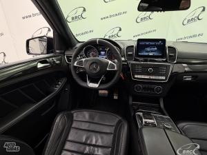 Black Mercedes-Benz GLE 63 AMG 2016 in Avizieniai, with an engine capacity of 5.50 L and mileage of 187 thousand km for 40900 €, photo 17 on AUTOMOTO.COM.LV