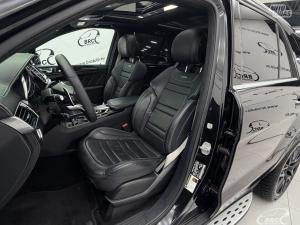 Black Mercedes-Benz GLE 63 AMG 2016 in Avizieniai, with an engine capacity of 5.50 L and mileage of 187 thousand km for 40900 €, photo 24 on AUTOMOTO.COM.LV