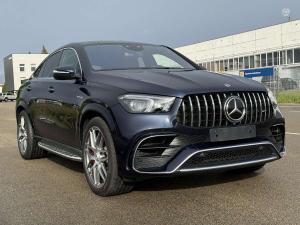 Blue Mercedes-Benz GLE 63 AMG 2021 in Panevezys, with an engine capacity of 3.98 L and mileage of 72 thousand km for 68900 €, photo 11 on AUTOMOTO.COM.LV