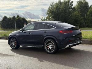 Blue Mercedes-Benz GLE 63 AMG 2021 in Panevezys, with an engine capacity of 3.98 L and mileage of 72 thousand km for 68900 €, photo 17 on AUTOMOTO.COM.LV