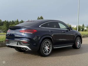 Blue Mercedes-Benz GLE 63 AMG 2021 in Panevezys, with an engine capacity of 3.98 L and mileage of 72 thousand km for 68900 €, photo 21 on AUTOMOTO.COM.LV