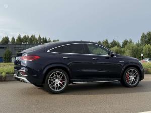 Blue Mercedes-Benz GLE 63 AMG 2021 in Panevezys, with an engine capacity of 3.98 L and mileage of 72 thousand km for 68900 €, photo 23 on AUTOMOTO.COM.LV