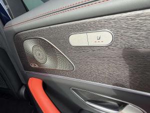 Blue Mercedes-Benz GLE 63 AMG 2021 in Panevezys, with an engine capacity of 3.98 L and mileage of 72 thousand km for 68900 €, photo 28 on AUTOMOTO.COM.LV