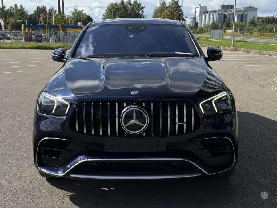 Синий Мерседес ГЛE 63 AMГ 2021 в Паневежис, объемом двигателя 3.98 л и пробегом 73 тыс. км за 66900 €, фото 7 на AUTOMOTO.COM.LV