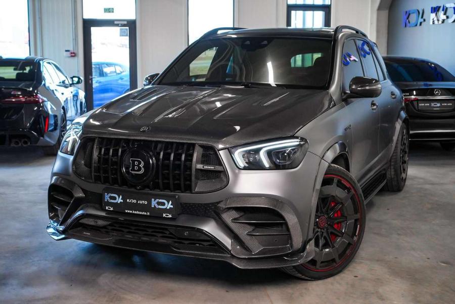 Grey Mercedes-Benz GLE 63 AMG 2021 in Marijampole, with an engine capacity of 3.98 L and mileage of 86 thousand km for 92450 €, photo 5 on AUTOMOTO.COM.LV