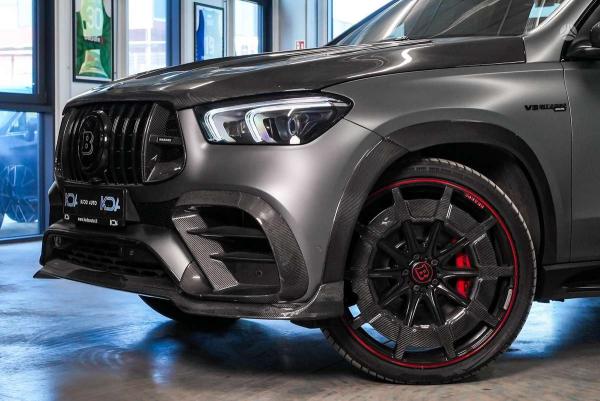 Grey Mercedes-Benz GLE 63 AMG 2021 in Marijampole, with an engine capacity of 3.98 L and mileage of 86 thousand km for 92450 €, photo 6 on AUTOMOTO.COM.LV