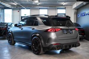 Grey Mercedes-Benz GLE 63 AMG 2021 in Marijampole, with an engine capacity of 3.98 L and mileage of 86 thousand km for 92450 €, photo 9 on AUTOMOTO.COM.LV