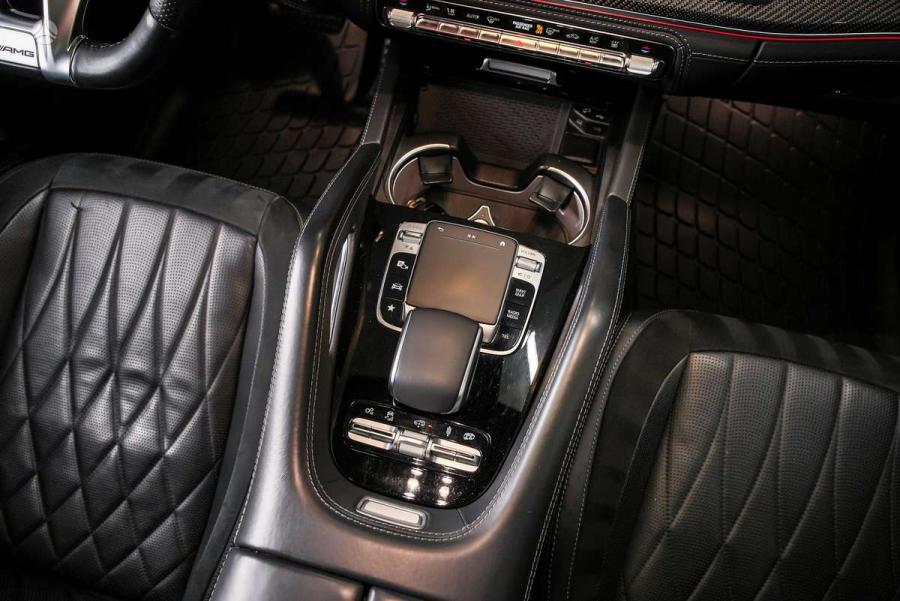 Grey Mercedes-Benz GLE 63 AMG 2021 in Marijampole, with an engine capacity of 3.98 L and mileage of 86 thousand km for 92450 €, photo 22 on AUTOMOTO.COM.LV