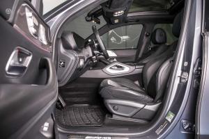 Grey Mercedes-Benz GLE 63 AMG 2021 in Marijampole, with an engine capacity of 3.98 L and mileage of 86 thousand km for 92450 €, photo 28 on AUTOMOTO.COM.LV