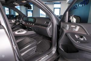 Grey Mercedes-Benz GLE 63 AMG 2021 in Marijampole, with an engine capacity of 3.98 L and mileage of 86 thousand km for 92450 €, photo 40 on AUTOMOTO.COM.LV