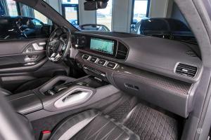 Grey Mercedes-Benz GLE 63 AMG 2021 in Marijampole, with an engine capacity of 3.98 L and mileage of 86 thousand km for 92450 €, photo 41 on AUTOMOTO.COM.LV