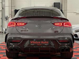 Grey Mercedes-Benz GLE 63 AMG 2021 in Vilnius, with an engine capacity of 3.98 L and mileage of 113 thousand km for 89999 €, photo 6 on AUTOMOTO.COM.LV