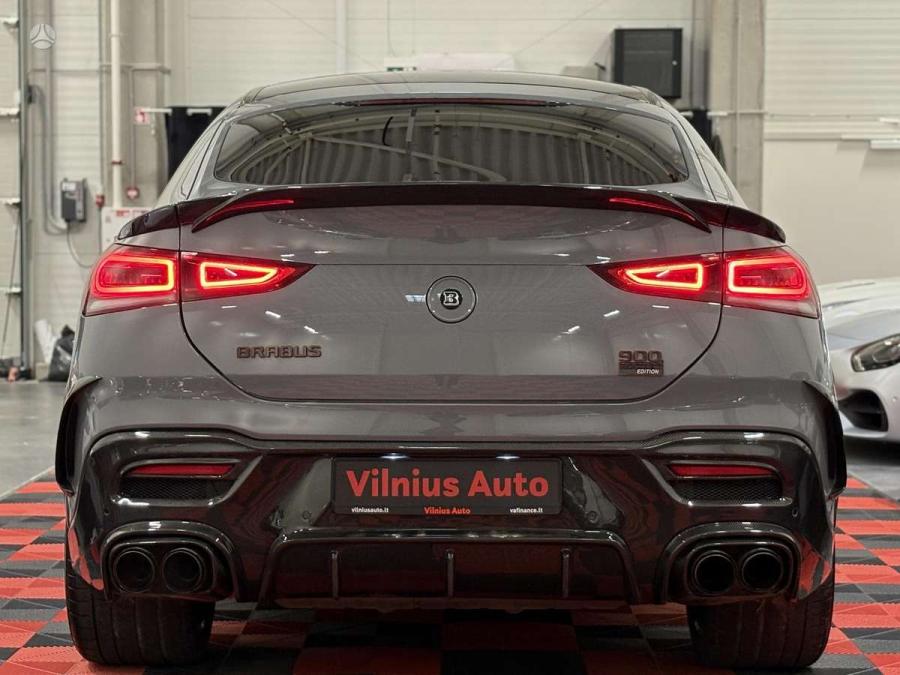 Grey Mercedes-Benz GLE 63 AMG 2021 in Vilnius, with an engine capacity of 3.98 L and mileage of 113 thousand km for 89999 €, photo 6 on AUTOMOTO.COM.LV