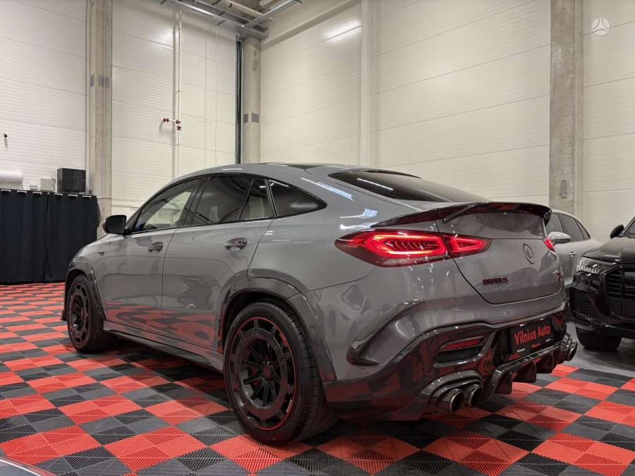 Grey Mercedes-Benz GLE 63 AMG 2021 in Vilnius, with an engine capacity of 3.98 L and mileage of 113 thousand km for 89999 €, photo 7 on AUTOMOTO.COM.LV