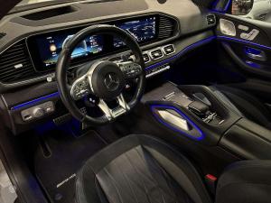 Grey Mercedes-Benz GLE 63 AMG 2021 in Vilnius, with an engine capacity of 3.98 L and mileage of 113 thousand km for 89999 €, photo 13 on AUTOMOTO.COM.LV