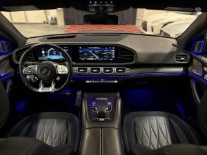 Grey Mercedes-Benz GLE 63 AMG 2021 in Vilnius, with an engine capacity of 3.98 L and mileage of 113 thousand km for 89999 €, photo 21 on AUTOMOTO.COM.LV