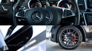 Black Mercedes-Benz GLE-Class 2016 in Tallinn, with an engine capacity of 3.00 L and mileage of 92 thousand km for 40900 €, photo 25 on AUTOMOTO.COM.LV