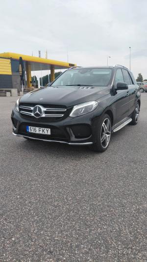 Black Mercedes-Benz GLE-Class 2018 in Polva, with an engine capacity of 3.00 L and mileage of 155 thousand km for 34600 €, photo  on AUTOMOTO.COM.LV