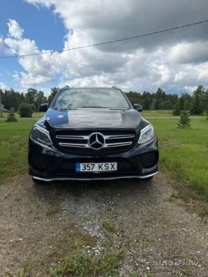 Black Mercedes-Benz GLE-Class 2018 in Tallinn, with an engine capacity of 3.00 L and mileage of 145 thousand km for 29900 €, photo 5 on AUTOMOTO.COM.LV