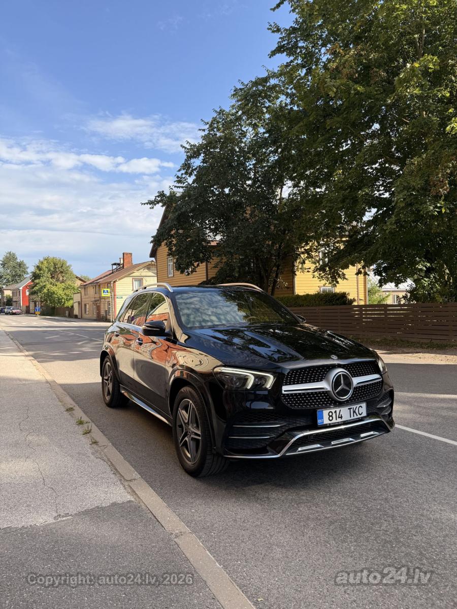 Black Mercedes-Benz GLE-Class 2020 in Tartu, with an engine capacity of 2.90 L and mileage of 186 thousand km for 44900 €, photo 3 on AUTOMOTO.COM.LV