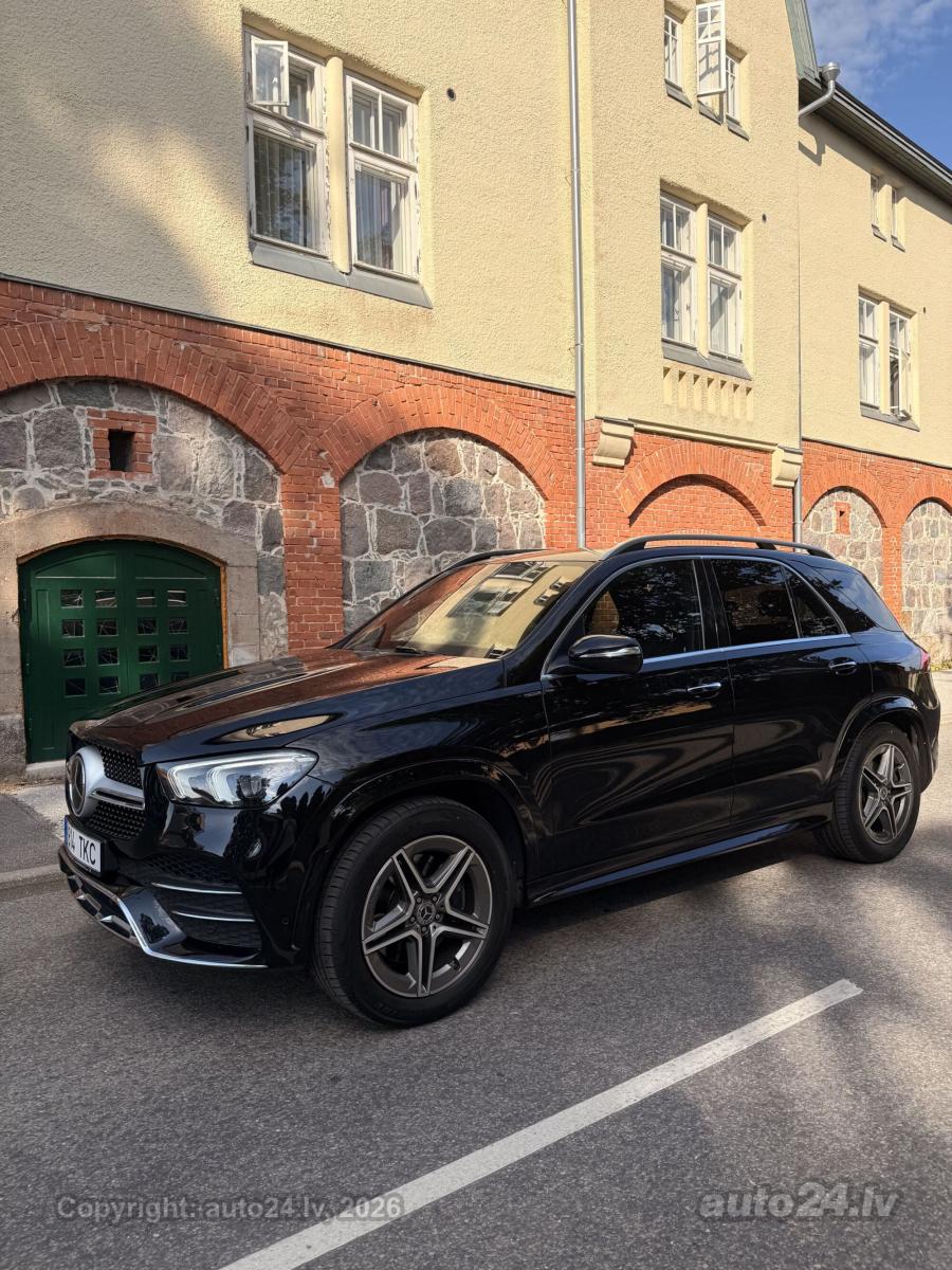 Black Mercedes-Benz GLE-Class 2020 in Tartu, with an engine capacity of 2.90 L and mileage of 186 thousand km for 44900 €, photo 6 on AUTOMOTO.COM.LV