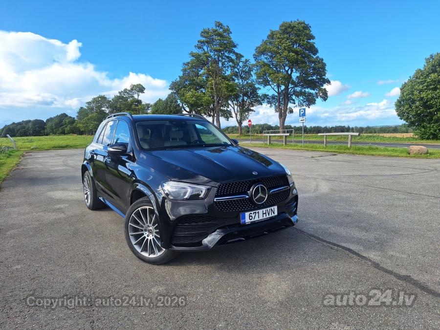 Black Mercedes-Benz GLE-Class 2021 in Tallinn, with an engine capacity of 2.90 L and mileage of 141 thousand km for 56900 €, photo 3 on AUTOMOTO.COM.LV